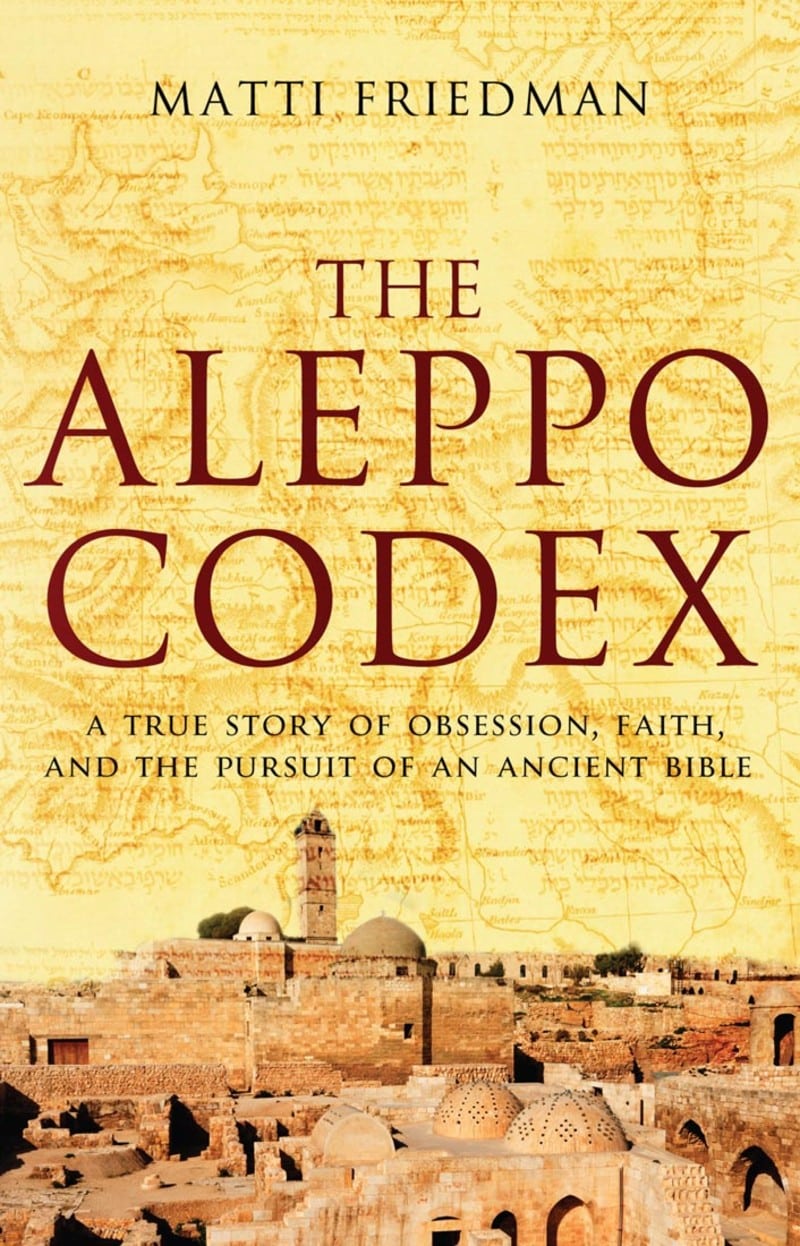 The Aleppo Codex: Secret History of An Ancient Bible - Congregation ...